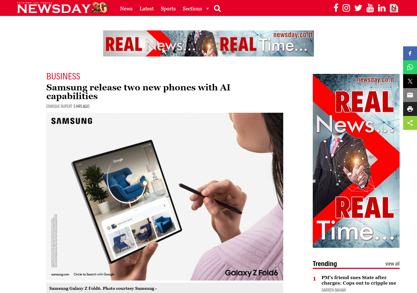 Samsung releases two new phones with AI capabilities – Reputation ...